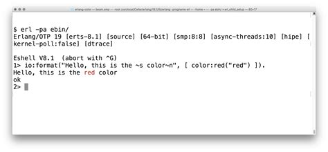 Github Julianduque Erlang Color Ansi Colors For Your Erlang
