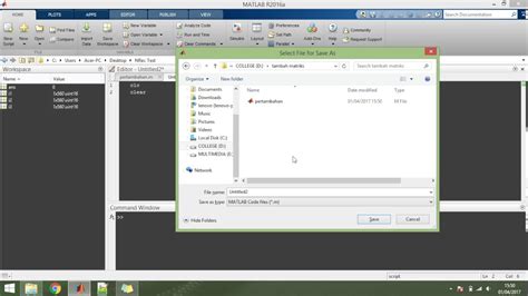 Tutorial 2 Creating A Function On Matlab Youtube