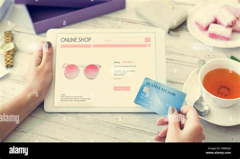 Shopping Internet Digital Connection Networking Concept Stock Photo Alamy