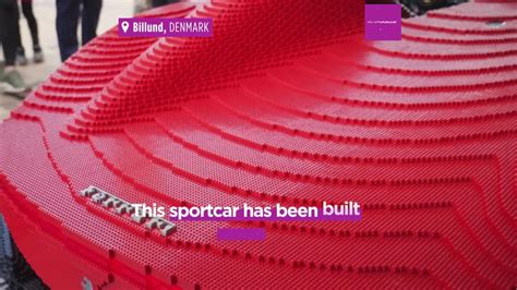 This Ferrari took a year to build - and it is made entirely out of LEGO
