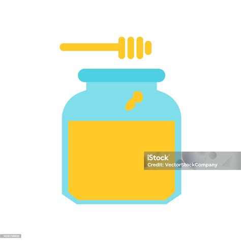 Miel Icône Vector Signe Et Le Symbole Isolé Sur Fond Blanc Notion De