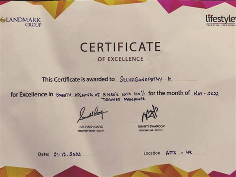 Selvaganapathy K On Linkedin Lifestyle Rewardsandrecognition 17