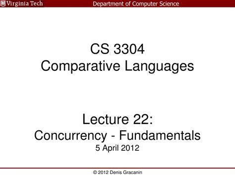 Ppt Cs 3304 Comparative Languages Powerpoint Presentation Free Download Id8691641