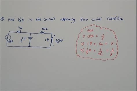 Solved Find Vot In The Circuit In The Circuit Assuming