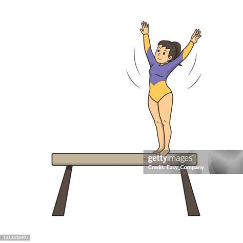Gymnastics Cartoon Photos And Premium High Res Pictures Getty Images