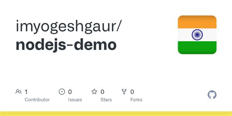 Github Imyogeshgaurnodejs Demo