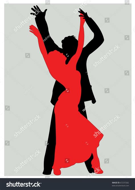 Dancing Couple Stock Vector 67237282 Shutterstock