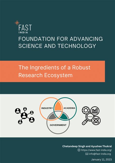 Pdf The Ingredients Of A Robust Research Ecosystem
