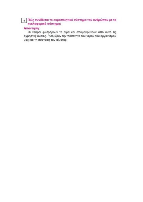 ουροποιητικο συστημα