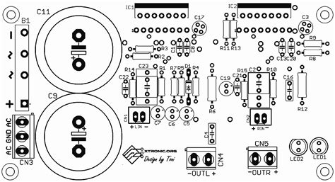 Circuit Power Audio Amplifier Stereo Ic Tda7293 200 Watts Rms Xtronic