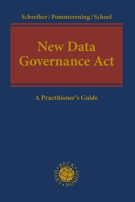 New Data Governance Act Kristina Schreiber Buch Jpc