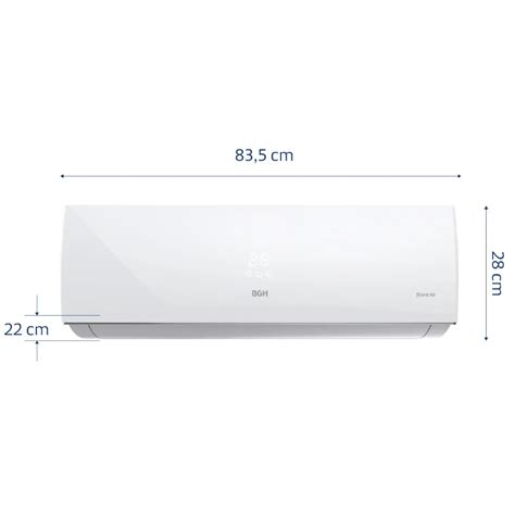 Aire Acondicionado Bgh Split 3300w Frío Calor Bs35wcau Yuhmak