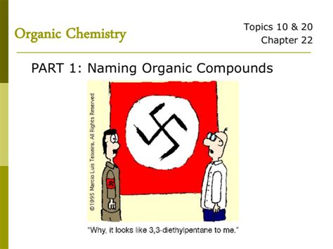 Naming Organic Compounds IUPAC Nomenclature
