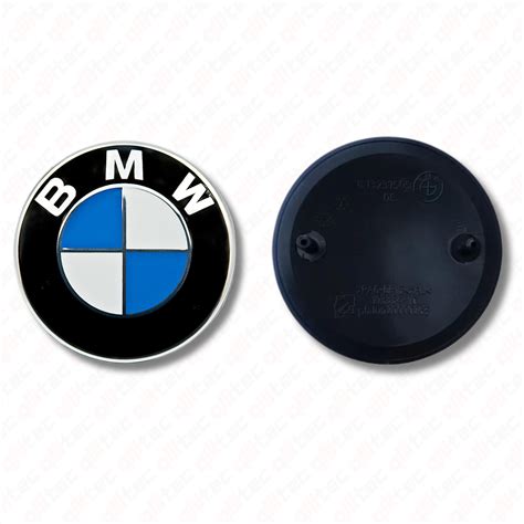 1 X Bonnet Badge Emblem 82mm Replacement For Bmw E46 E36 E90 E60 E83