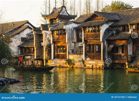 Wuzhen Water Town Editorial Photography Image Of House 107121267