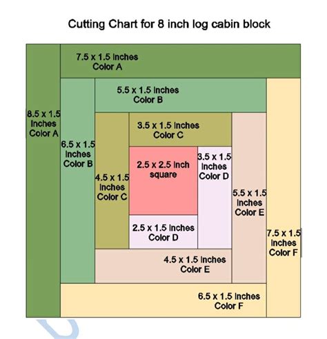 Rectangle Log Cabin Quilt Pattern Artofit