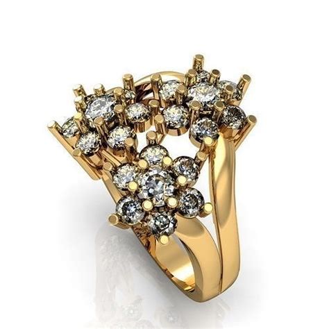 Daimond Ring 3d Model 3d Printable Cgtrader