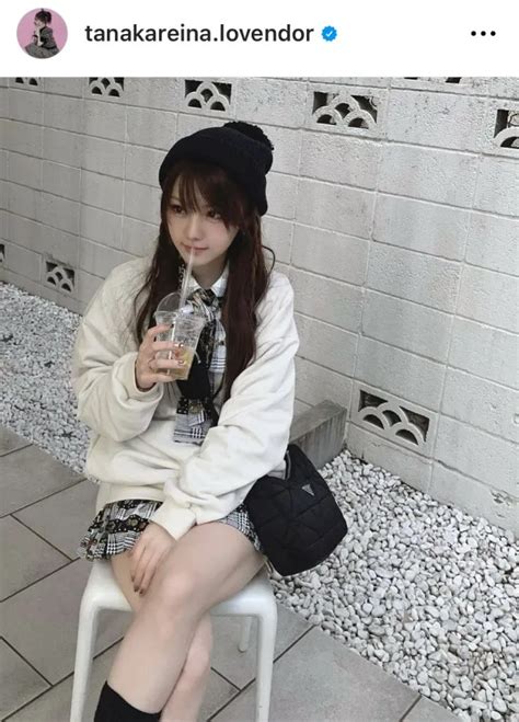 画像・写真 “非の打ち所が無い”かわいさ田中れいな、巻きスカートから色白美肌の太ももあらわな美脚を披露に「かわい過ぎて、逆にコメントに困る