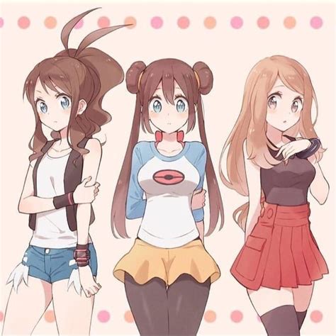 Pokemon Hilda And Rosa