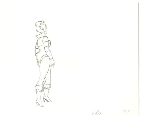 He Manshe Ra Masters Of The Universe Teela Animation Pencil Art Eur 11