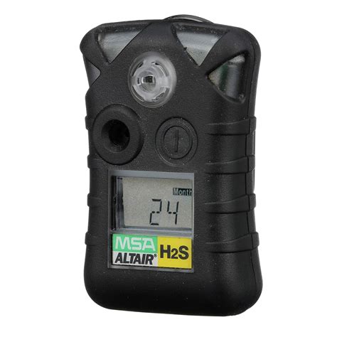 MSA Safety 10092521 ALTAIR Single Gas Detector Hydrogen Sulfide H2S Low Alarm 10 PPM High