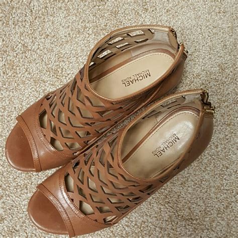 Michael Kors Caged Ankle Booties Gem