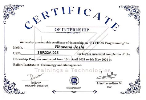 Python Internshipjourney Eztrainings Bitm Bhavana Joshi