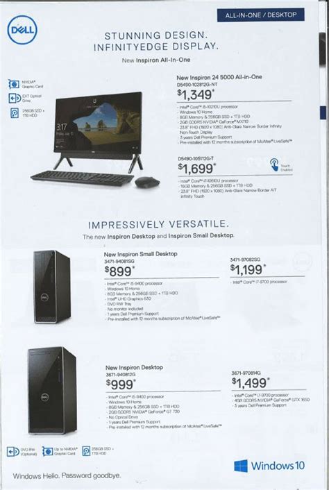 Dell Brochures SITEX 2019 Singapore HardwareZone Sg
