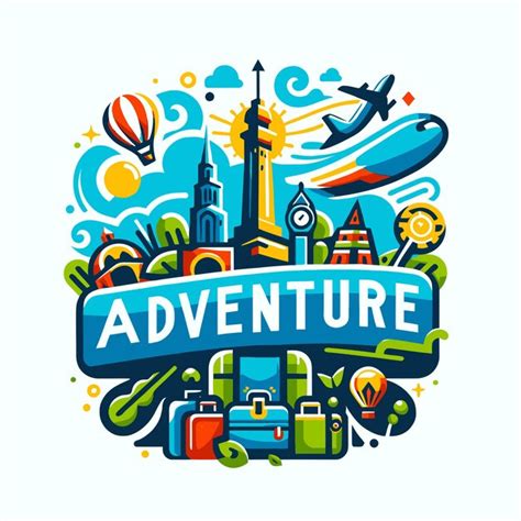 Premium Vector Travel And Adventure Concept Colorful Vector