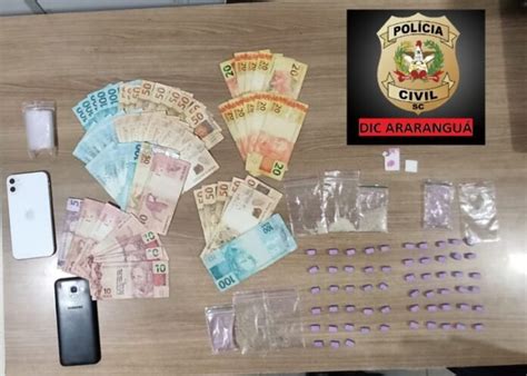 Casal investigado por tráfico de drogas é preso em operação da Polícia Civil Portal de