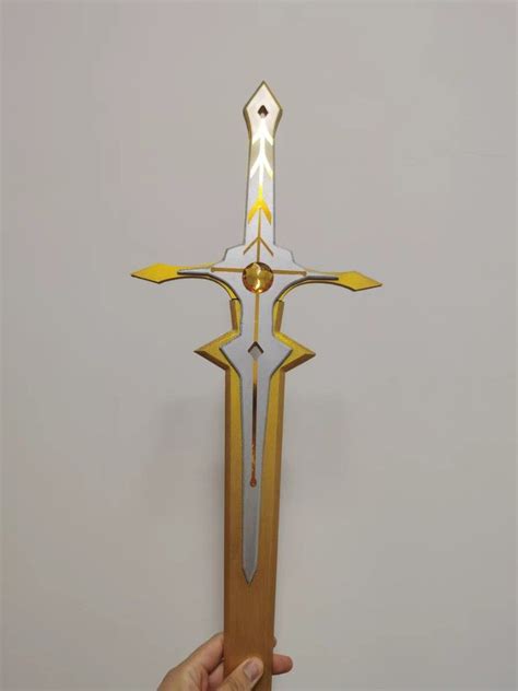 Genshin Impact Cosplay Aether Wood Sword Weapon On Carousell