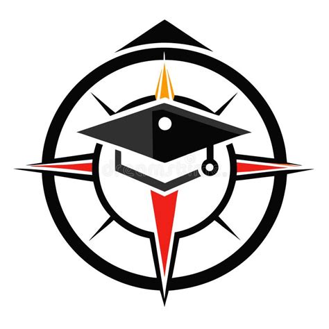Education Compass Logo Guiding Academic Success And Educational