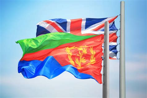 390 Vlag Van Eritrea Fotos Stockfotos Afbeeldingen En Royalty Free