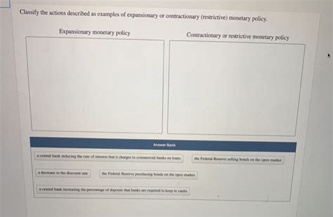 solved classify the actions described as examples of