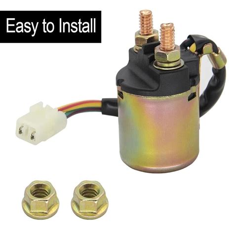 2pcs Plastic 35850 Hm7 000 Starter Solenoid Relay For Trx90x 2009 2021
