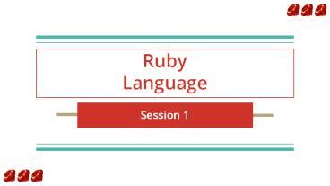 Learn Ruby On Rails Presentation Free To Download