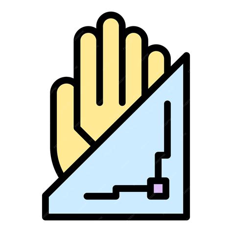 Premium Vector Palm Scanning Technology Icon Outline Vector Hand