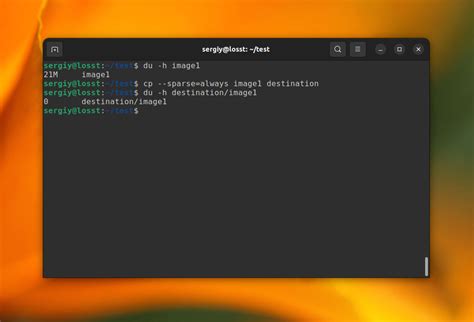 Команда cp в Linux Losst