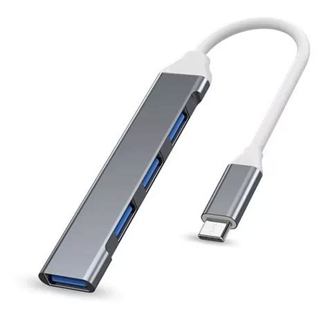 Hub Usb C A 30 Adaptador Convertidor 4 En 1 Multi Puertos Cuotas Sin