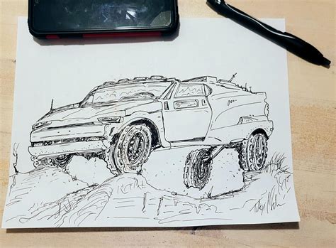 Cybercrawler Sketch By Me R Cyberpunk