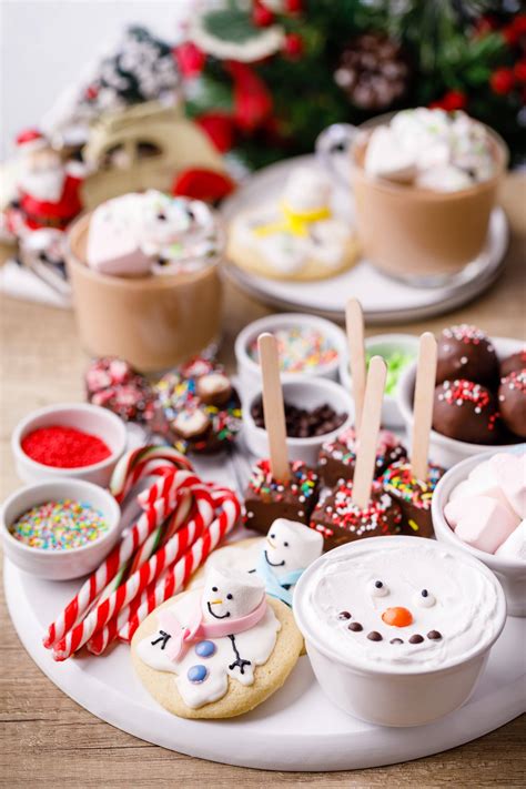 Hot Chocolate Dessert Charcuterie Board Miss Wish
