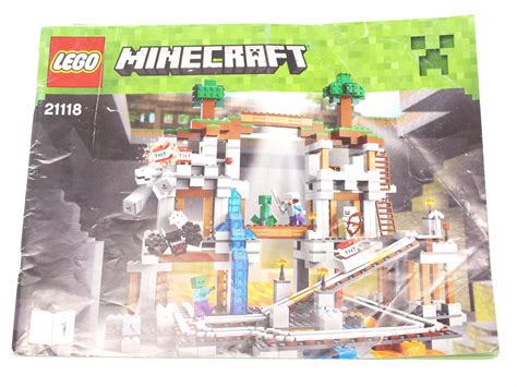 LEGO 21118 Instrukcja Minecraft Lucky Brick 13067200556 - Allegro.pl