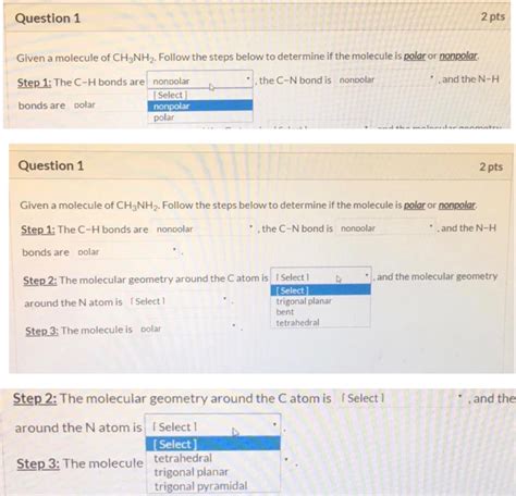 Ch3nh2 Molecular Geometry