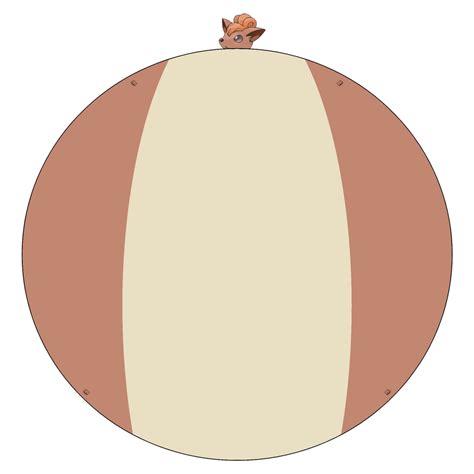 Massively Inflated Vulpix By Marybethemberjoy49 On Deviantart