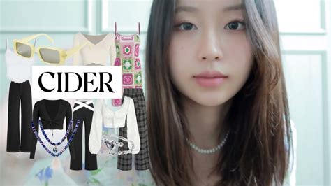 내돈내산 샵사이다 하울 12가지 Shop Cider Haul Youtube