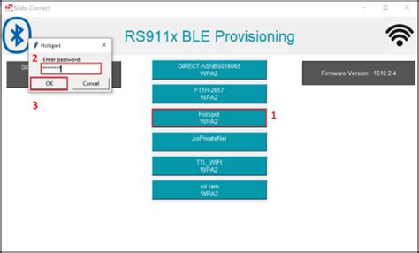 WLAN Station BLE Provisioning With AWS Cloud V2 6 RS9116W WiSeConnect Silicon Labs