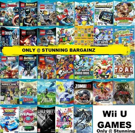 Wii U Games New