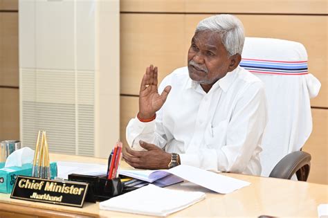 Jharkhand Cm Meeting मुख्यमंत्री चम्पाई सोरेन ने जल संसाधन विभाग की