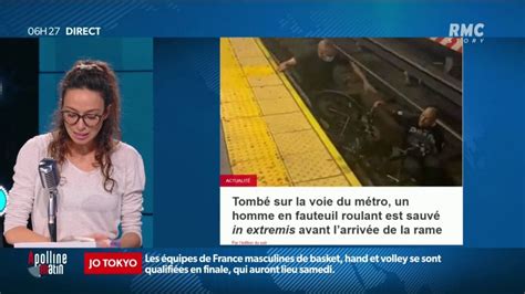 Sauvetage In Extremis Dun Homme En Fauteuil Roulant Tombé Sur Les