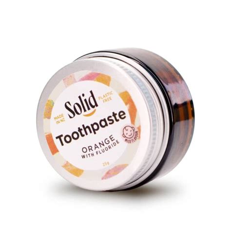 Strawberry Toothpaste Jar Sample Solid